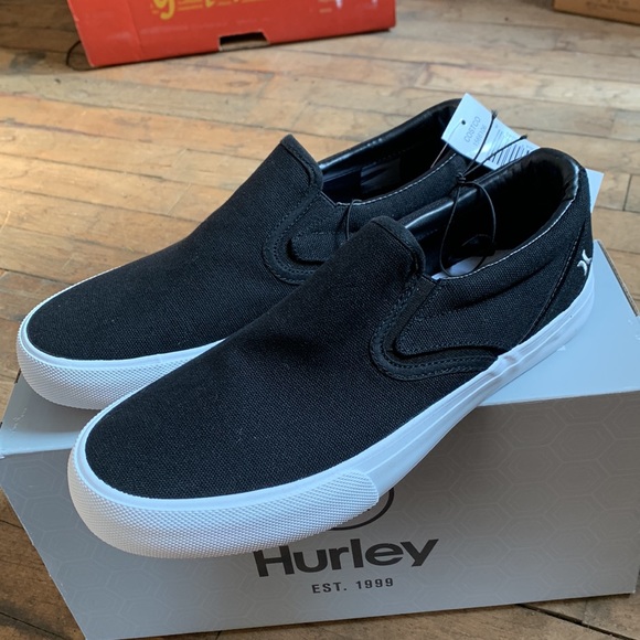 Hurley Canvas Slip On Shoes